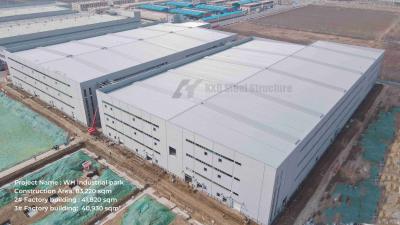 China Custom Prefab Steel Structure Workshop 6-50m Span Warehouse Building with CE Certification for sale