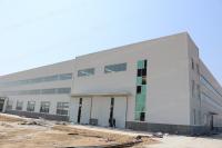 China 1000 Square Meter Pre-Fabricated Steel Warehouse Building with 50-Year Lifespan and 5-15MT Crane Capacity for sale