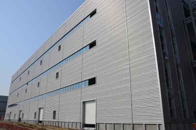China EN Standard Q355 Light Steel Structure Workshop with 1.8-3.0mm Purlin Thickness and Corrugated Steel Roof Panels for sale