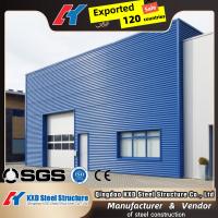 China Single Storey PEB Steel Building Structure with 50-100mm Custom Insulation and Q235/Q355 Steel Grade Options for sale