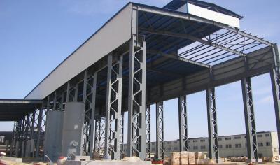 China ISO Certified Prefabricated Steel Structure Workshop Building with 50+ Year Lifespan and Grade 9 Earthquake Resistance for sale