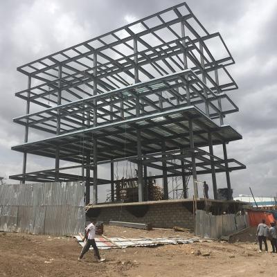 China Q355B Q235B Prefabricated Steel Buildings 4000-15000mm Length 6-40mm Thickness for sale