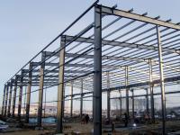 China Custom Prefabricated Steel Workshop 4000-15000mm Length with Alkyd Painting & Hot-Dip Galvanized Options for sale