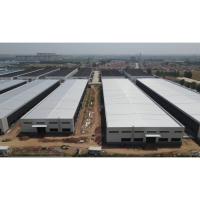 China Epoxy Painting Prefabricated Steel Frame Warehouse Building Q235B Q355B 200sqm for sale