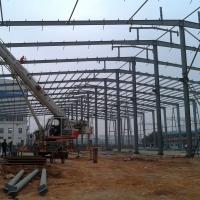 China Wind-Resistant Pre-Engineered Steel Building with Q355B Frame and 1-20T Crane Capacity for sale
