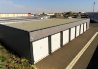China Commercial Steel Structure Workshop Building 24m Span 8m Height with Fire Resistance and 50mm Insulation for sale