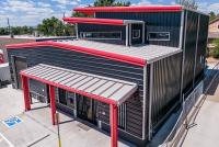China Portal Frame Commercial Steel Building with 50-100mm Insulation Panels and 30-45 Day Delivery | KXD Steel Structure for sale