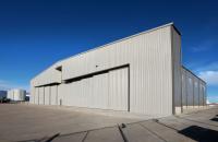 China High Rise Steel Structure Prefab Aircraft Hangar with 50-100mm Sandwich Panels and 3200mm Cutting Capacity for sale