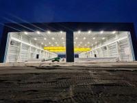 China Custom Prefab Steel Aircraft Hangar with 4000-15000mm H-Beam Span and 200-2400mm Height Options for sale