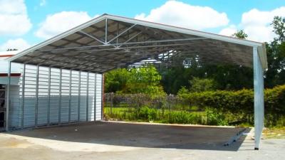 China Custom Prefab Steel Structure Building with Q235B/Q355B H-Section Steel Frame and Sandwich Panel Options for sale