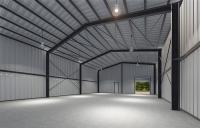 China Prefabricated Steel Frame Warehouse Building Kits with Q345 Steel Structure and C80-C320 Purlin Sizes for sale