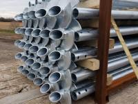 China 1200mm-2000mm Helical Ground Anchors Earth Screw Piles with 73-219mm Shaft Diameter for Solar Foundations for sale