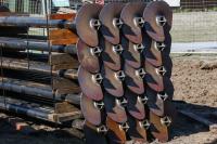 China Ground Helical Piers Deep Foundation System - 73mm to 219mm Shaft Sizes with 2m Modular Sections for Transmission Towers for sale