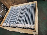 China Q355 Steel Helical Bolt Ground Screw Anchor - 4-12 Inch Diameter, 3-16 Foot Length, Hot-Dip Galvanized for sale