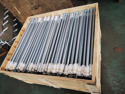 China Q355 Steel Helical Bolt Ground Screw Anchor - 4-12 Inch Diameter, 3-16 Foot Length, Hot-Dip Galvanized for sale