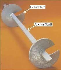 China Customized Hot Dip Galvanized Steel Ground Helical Screw Anchor Bolt 48-219mm OD for sale