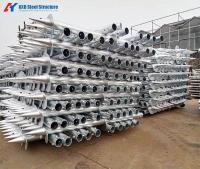 China Hot Galvanized High Strength Helical Anchor Pile 2.875-8.625in Shaft for Foundation Support for sale