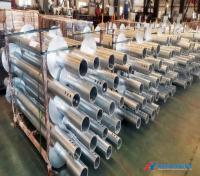 China Galvanized ASTM A153 Helical Pile Anchor for Solar Photovoltaic Foundation 2.875 in Shaft for sale