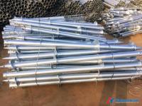China Hot DIP Galvanized Photovoltaic Ground Anchor Pile 2m Modular Helical Screw Pile for sale