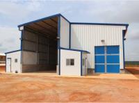 China Steel Structure Building High Rise Single Slop Customized Welded H Steel Column Q235 Q345B for sale