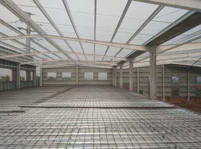 China Steel Structure Warehouse 50mm-200mm Thickness Seismic 9 Points Custom Industrial Steel Building for sale