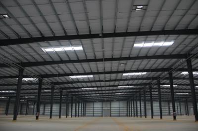 China Prefabricated Steel Structure Building with Welded H Section Column Q345B for sale