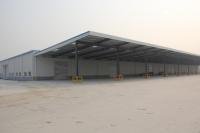 China Prefabricated Steel Structure Building Q235 H Beam EPS Sandwich Panel Roofing Workshop for sale