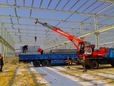 China Food Chemical Industry Prefabricated Warehouse Building Customizable Steel Structure Q235 Q345B for sale