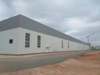 China Multi Function Industrial Steel Warehouse Storage Distribution Hub Flexible Layout Building Expandable Modular Bay for sale