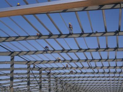 China Steel Structure Building 5-28mm Thickness High Corrosion Resistance Painting or Galvanizing for sale