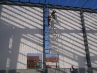 China Industrial Steel Building 50 Year Lifetime Wind Snow Seismic Load AWS D1.1 Welding 100-275g/m² Zinc Coating for sale