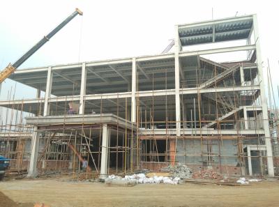 China Steel Structure Building 5-28mm Thickness SA 2.5 Shot Blasting for Industrial Use for sale