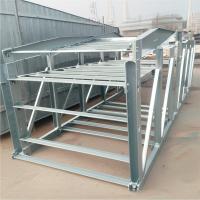 China Coastal Steel Shed Metal Building Q355B Hot Dip Galvanized Portal Frame 300km/h Wind Resistant for sale