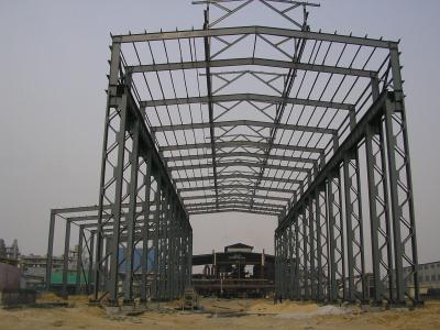 China Steel Structure Building 5-28mm Thickness SA 2.5 Shot Blasting Level Galvanized for sale