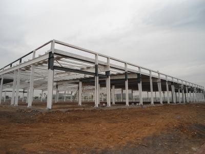 China Industrial Steel Building 50 Year Life H Section Column Beam Zinc Coating 100-275g/m² for sale