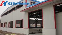 China Steel Structure Warehouse PVDF PTFE Coated Metal Frame 20-50 Year Lifespan for sale