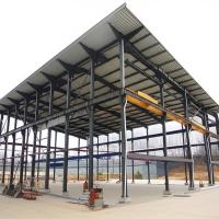 China Galvanized C Z Purlin Steel Structure Building Wind Load 300 Km/h for sale