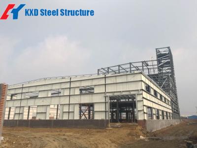 China Prefabricated Steel Structure Warehouse H Steel Frame Z C Purlins 5000 Units MOQ for sale