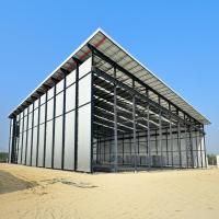 China Galvanized C Z Purlin Steel Structure Building Wind Load 300 Km/h for sale