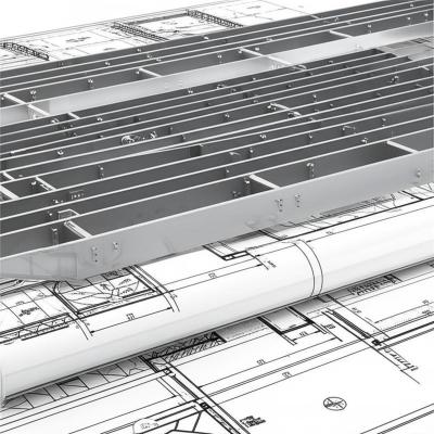 China Heavy Duty Steel Structure Warehouse 50 Year Lifespan Industrial Steel Building for sale