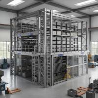 China Corrosion Resistance Steel Warehouse Versatile Storage Unit Optimized for Industrial Inventory Management Workshop Visit for sale