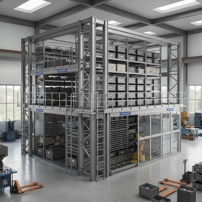 China Corrosion Resistance Steel Warehouse Versatile Storage Unit Optimized for Industrial Inventory Management Workshop Visit for sale