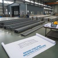 China Industrial Steel Building Q235B Q355B Pre Engineered Metal Building Wind Snow Seismic Load for sale