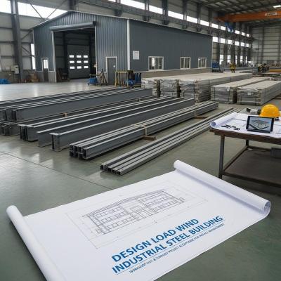 China Industrial Steel Building Q235B Q355B Pre Engineered Metal Building Wind Snow Seismic Load for sale