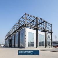China Pre-Engineered Steel Structure Building Q235B Q355B with Optional Thermal Insulation for Industrial Projects for sale