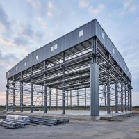 China Steel Frame Warehouse Industrial Steel Buildings Engineered for Maximum Load Capacity and Optimized Interior Space Planning for sale