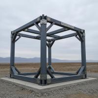 China Steel Structure Warehouse 50 Year Life Portable Outdoor Carbon Steel Building for sale