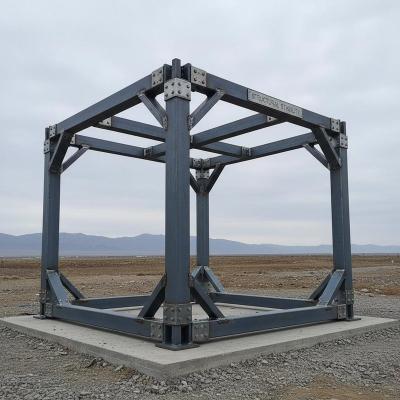 China Steel Structure Warehouse 50 Year Life Portable Outdoor Carbon Steel Building for sale