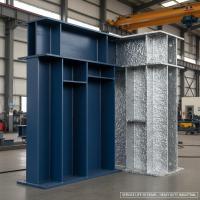 China Heavy Steel Structure Warehouse 50 Year Service Life Hot DIP Galvanized Industrial Building for sale
