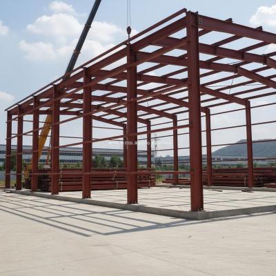 China Industrial Steel Building Q235B Q355B High Strength Bolt Connected Modular Construction 50 Year Lifespan for sale
